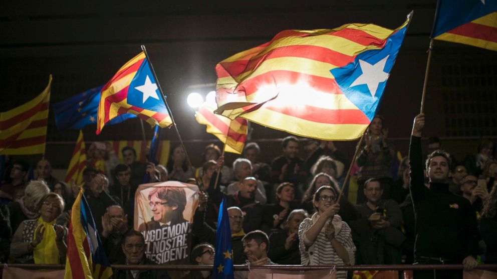 Catalonia's pro-independence parties declare victory in elections - ABC ...