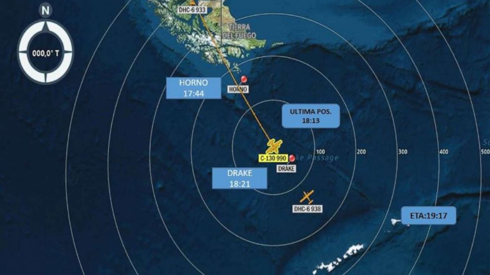 Chilean Air Force plane carrying 38 people missing, presumed crashed ...