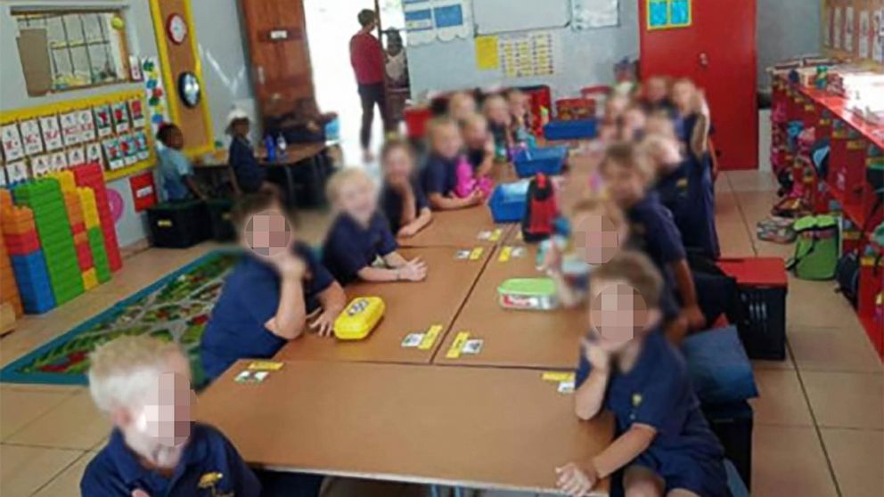 Teacher in South Africa suspended after controversial photo of students ...