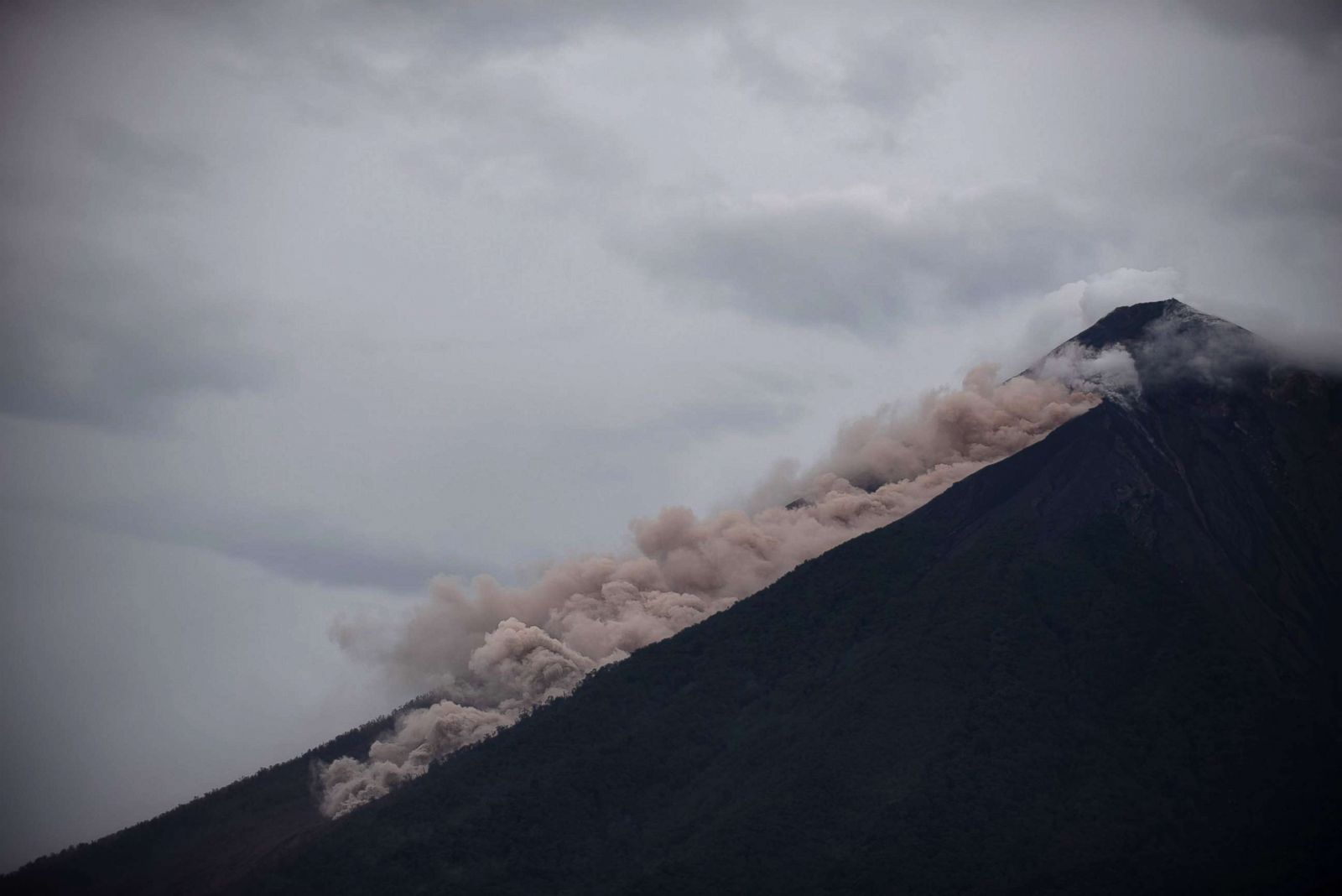 Volcano erupts in Guatemala burying towns in ash and lava Photos ...