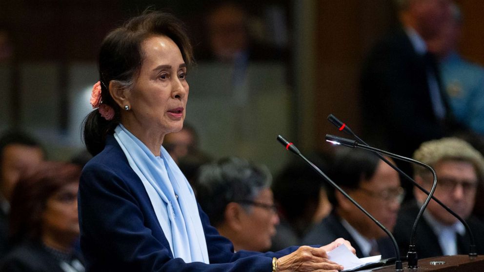 Myanmar leader, Nobel Prize winner Aung San Suu Kyi says genocide ...