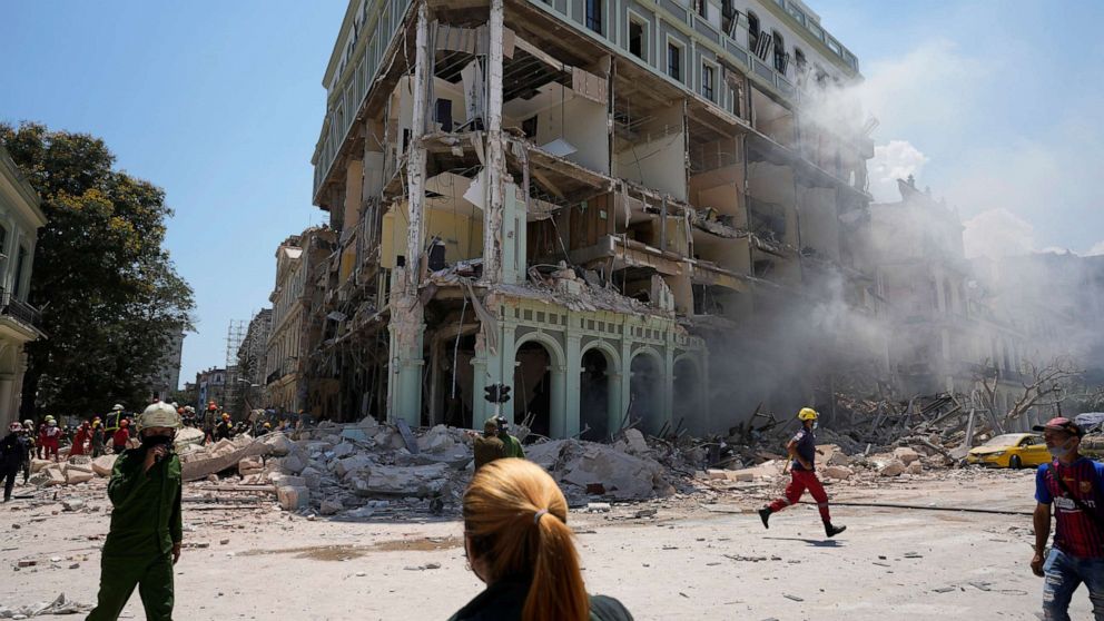 26 dead in apparent gas explosion at hotel in Cuba - ABC News