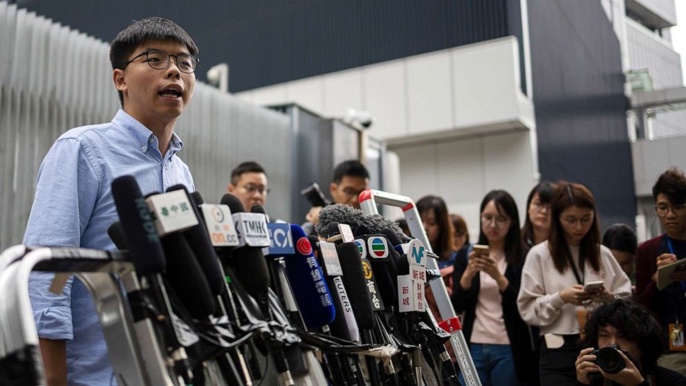 Hong Kong Pro Democracy Activist Joshua Wong Disqualified From Local