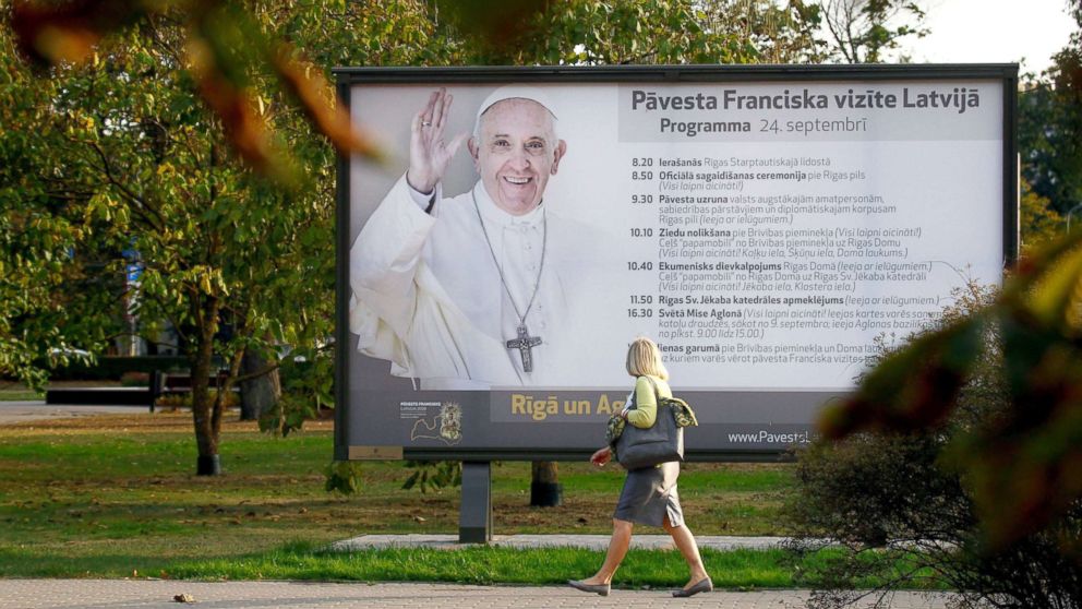 Pope Francis to tour Baltics, honor 'those who have suffered for their ...