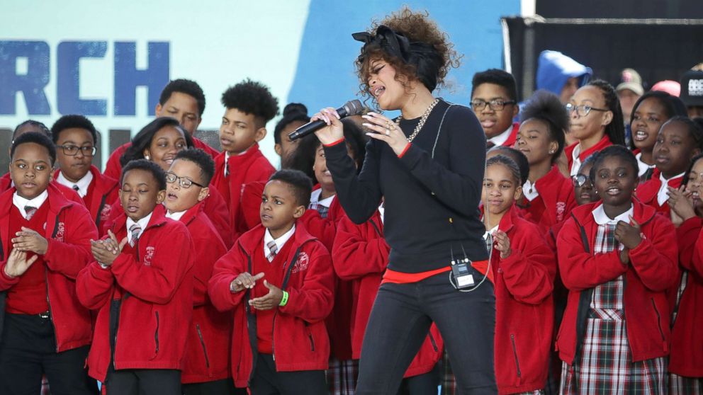 Andra Day, Common, Miley Cyrus, Demi Lovato and Lin Manuel-Miranda give ...