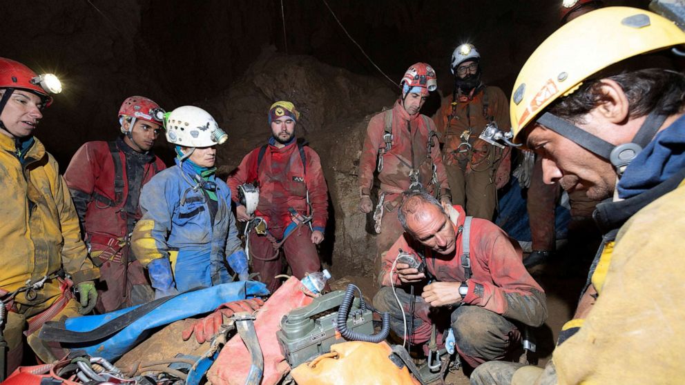Evacuation now underway for American trapped 3,400 feet underground in ...