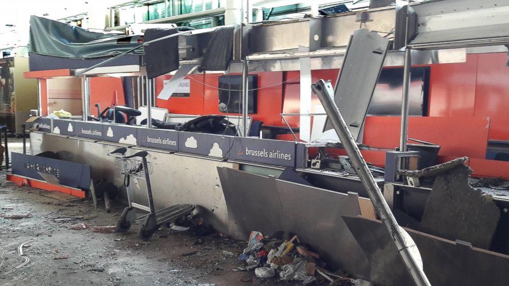Haunting Photos From Brussels Airport Reveal Extent of Damage Caused by ...