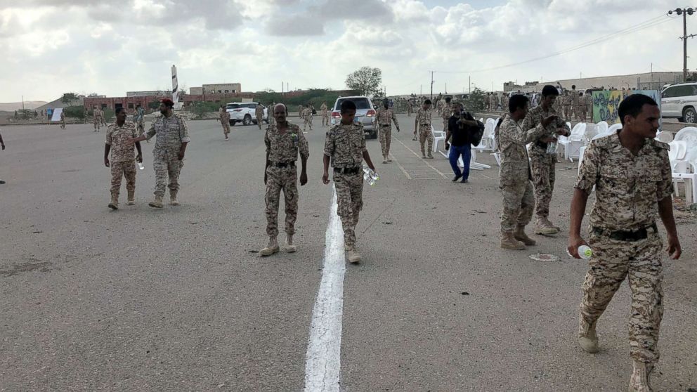 Houthi rebels carry out drone attack on Yemeni military commanders ...
