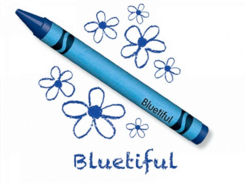 Crayola names new blue crayon 'Bluetiful' after retiring yellow ...