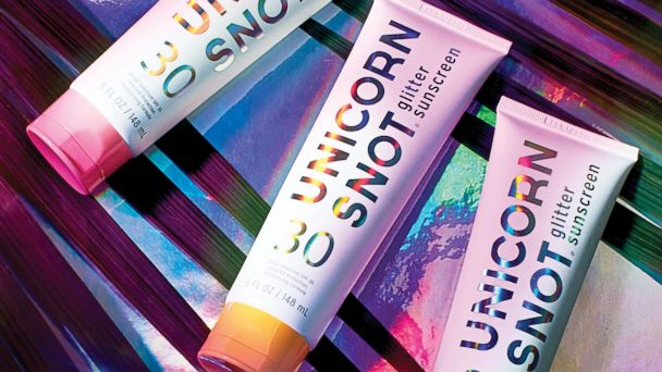 Glitter sunscreen is our new summer go-to - Good Morning America