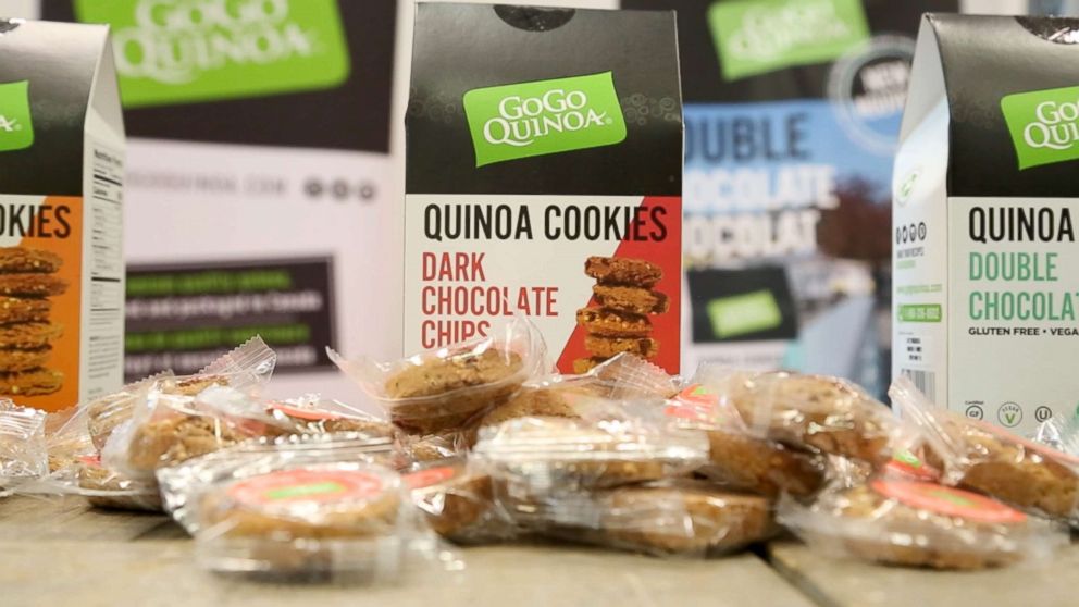 These gluten-free cookies are made from quinoa - Good Morning America