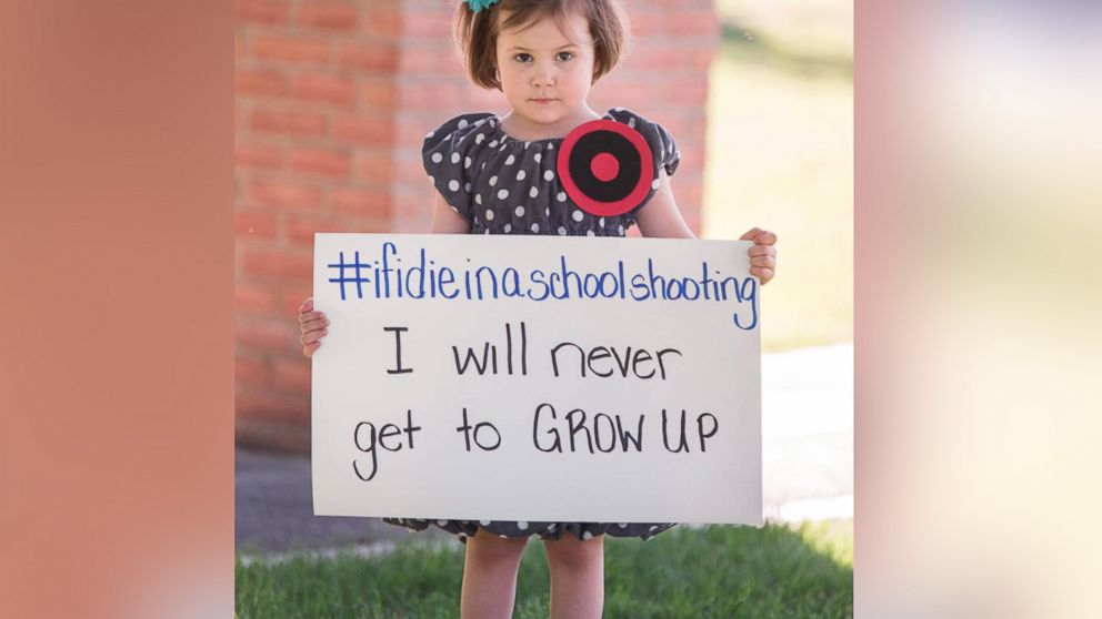 'Sobering' photos show what kids think about dying in a school shooting ...