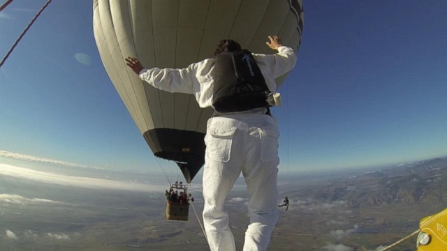 Video Flying Frenchies' Death-Defying Stunt: Tancrede's Walk, Back ...