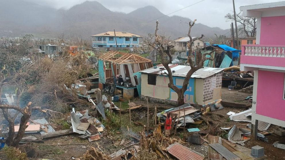 Video Dominica, struggling to survive 1 month after Hurricane Maria ...