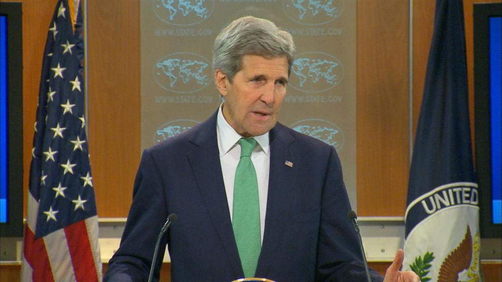 Video Secretary Of State John Kerry Declares Isis Committed Genocide