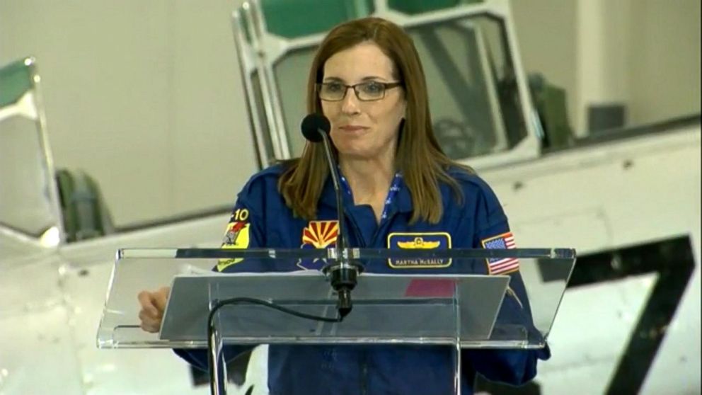 Video Gop Rep Martha Mcsally Enters Arizona Senate Race Abc News