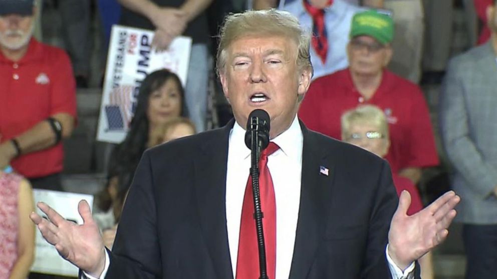 Video President Trump hits the campaign trail - ABC News Video President Trump hits the campaign trail - ABC News