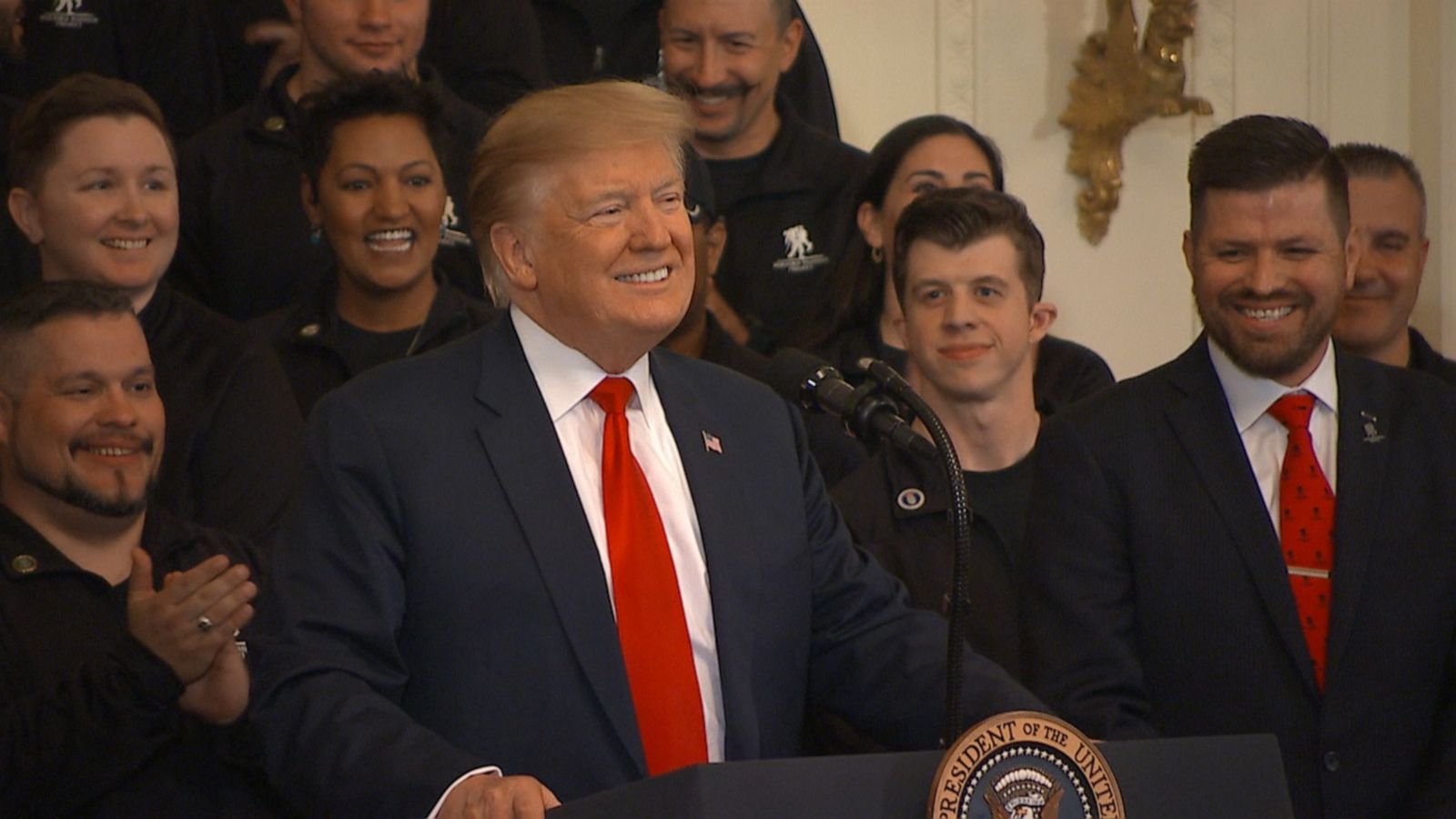 Trump: 'I'm having a good day!' - Good Morning America