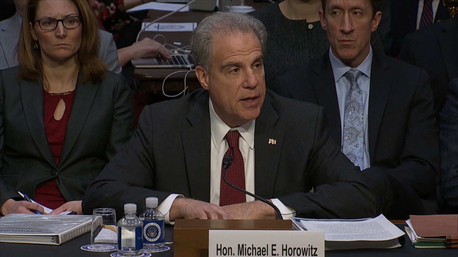 DOJ Inspector General Michael Horowitz testifies - Good Morning America