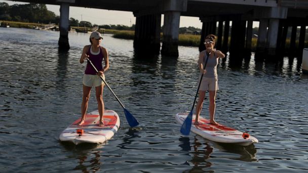 Video Race to November: Paddleboarding with Rep. Nancy Mace - ABC News