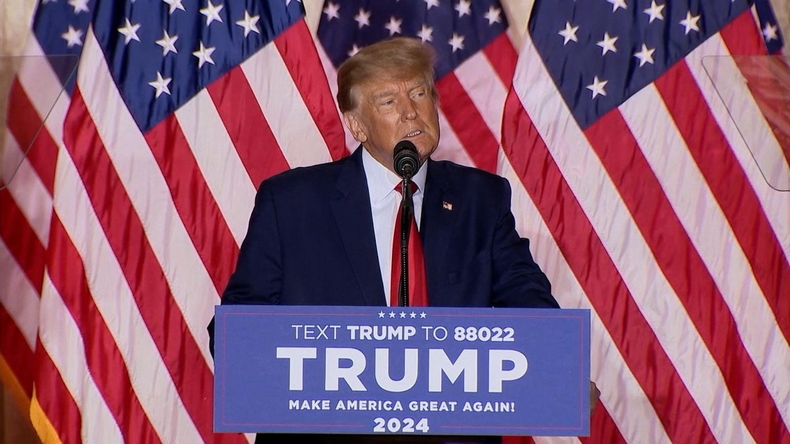 Donald Trump Announces 2024 Presidential Campaign Good Morning America