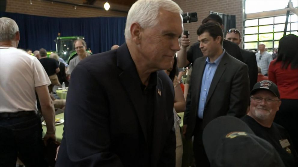 Former Vice President Mike Pence set to kick off campaign in Iowa | GMA