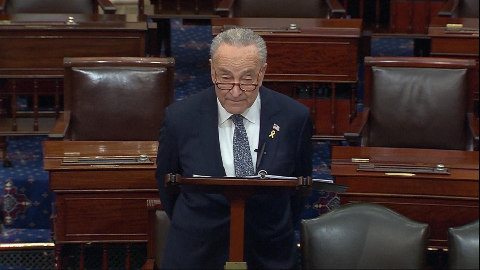 Sen. Chuck Schumer calls for new elections in Israel - Good Morning America Sen. Chuck Schumer calls for new elections in Israel - Good Morning America