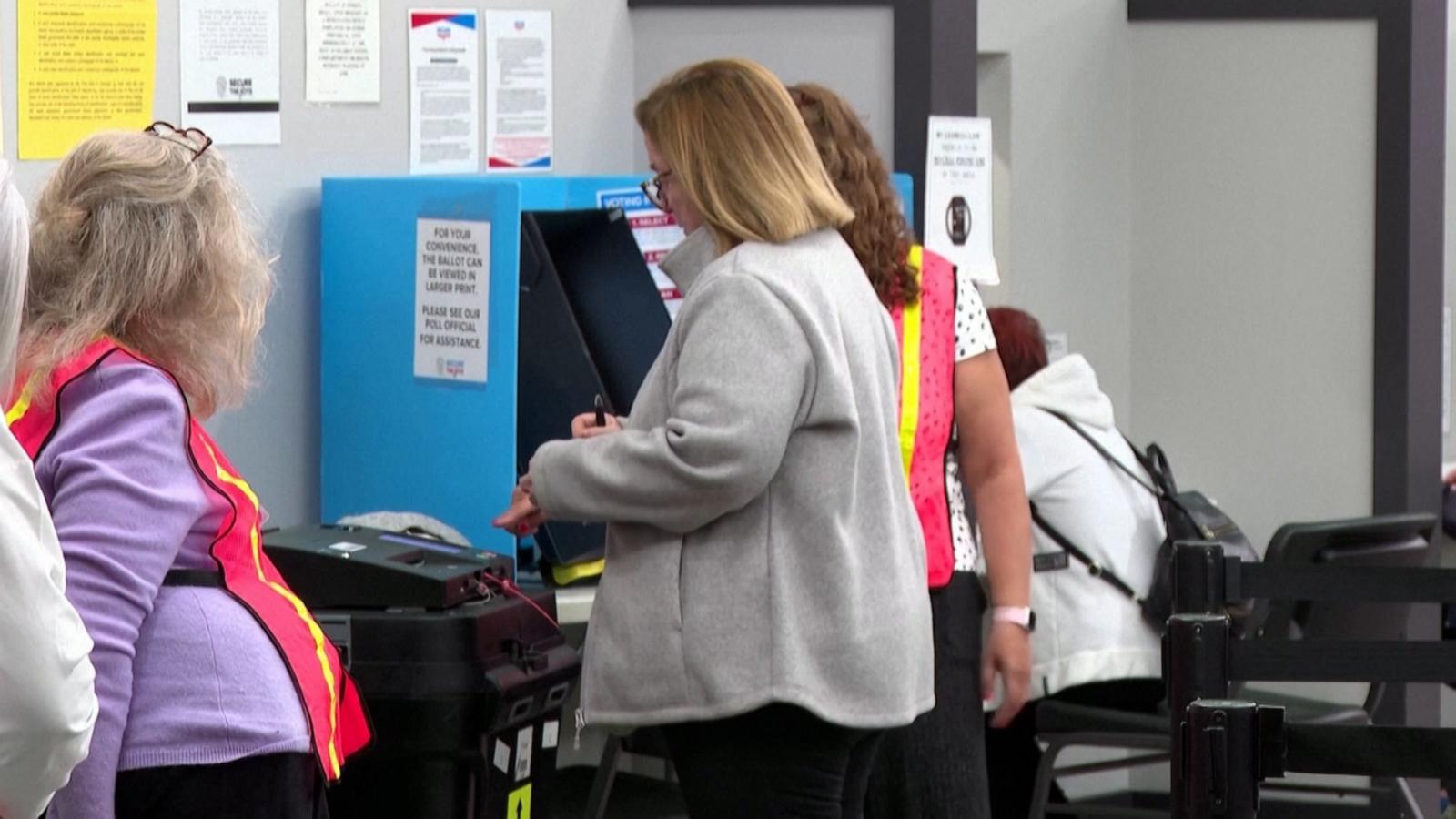 Early voting in Georgia puts changes to the test - Good Morning America