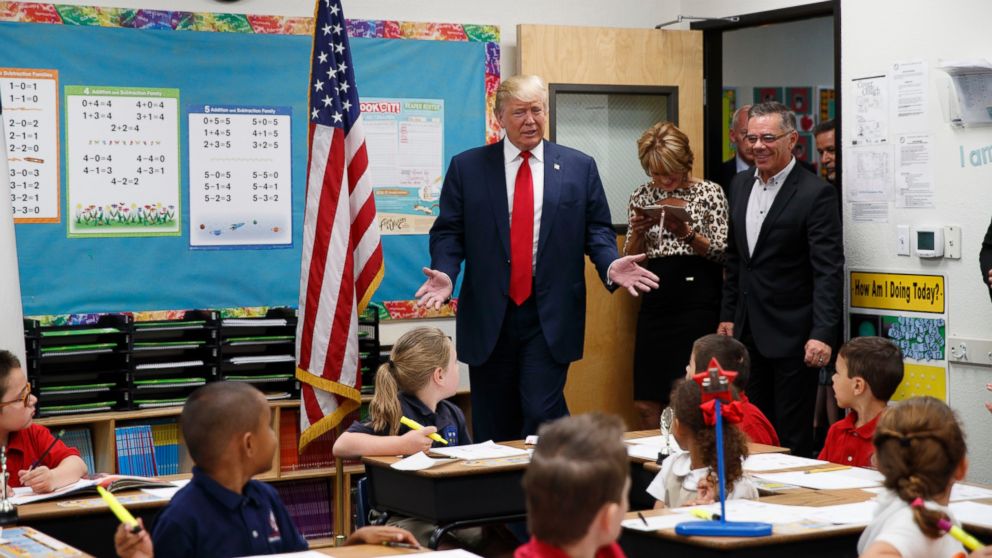 The Time That Donald Trump Visited a Class of First-Graders - ABC News