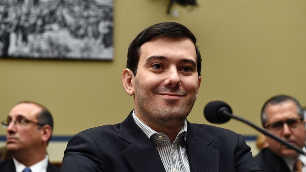 Martin Shkreli Smirks His Way Through House Hearing Calls Lawmakers