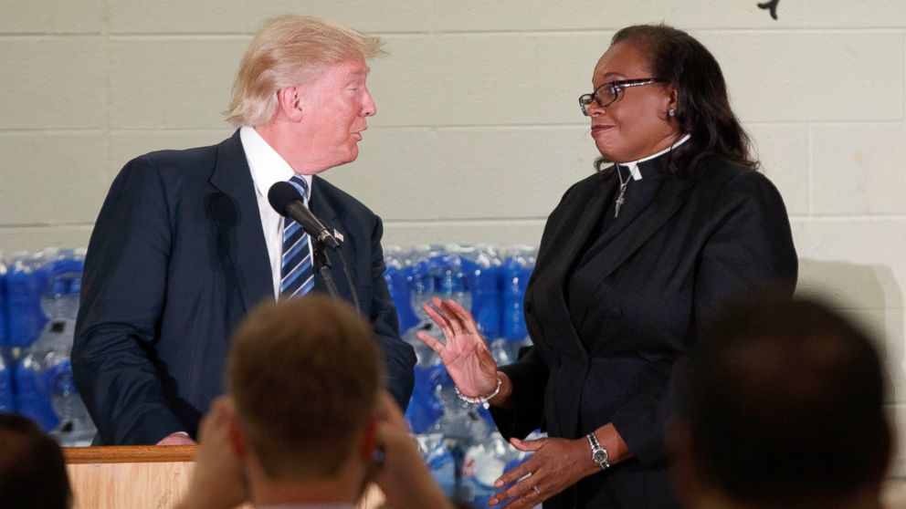 On Trip to Flint, Donald Trump Gives Stump Speech, Gets Interrupted ...