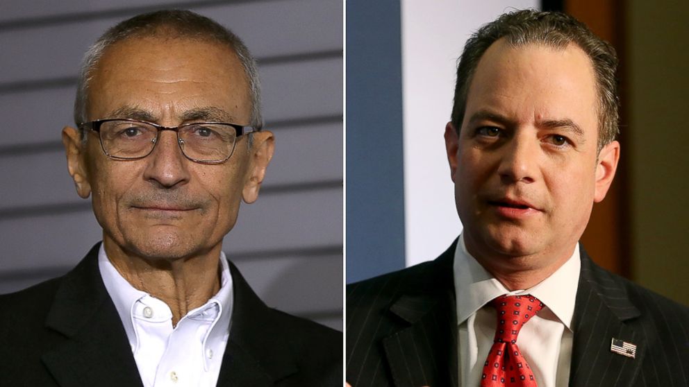 Sunday on ‘This Week’: John Podesta and Reince Priebus - ABC News