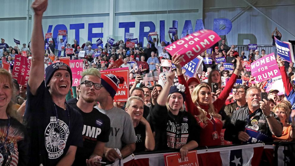 Some White Trump Supporters Fear Becoming Minority - ABC News