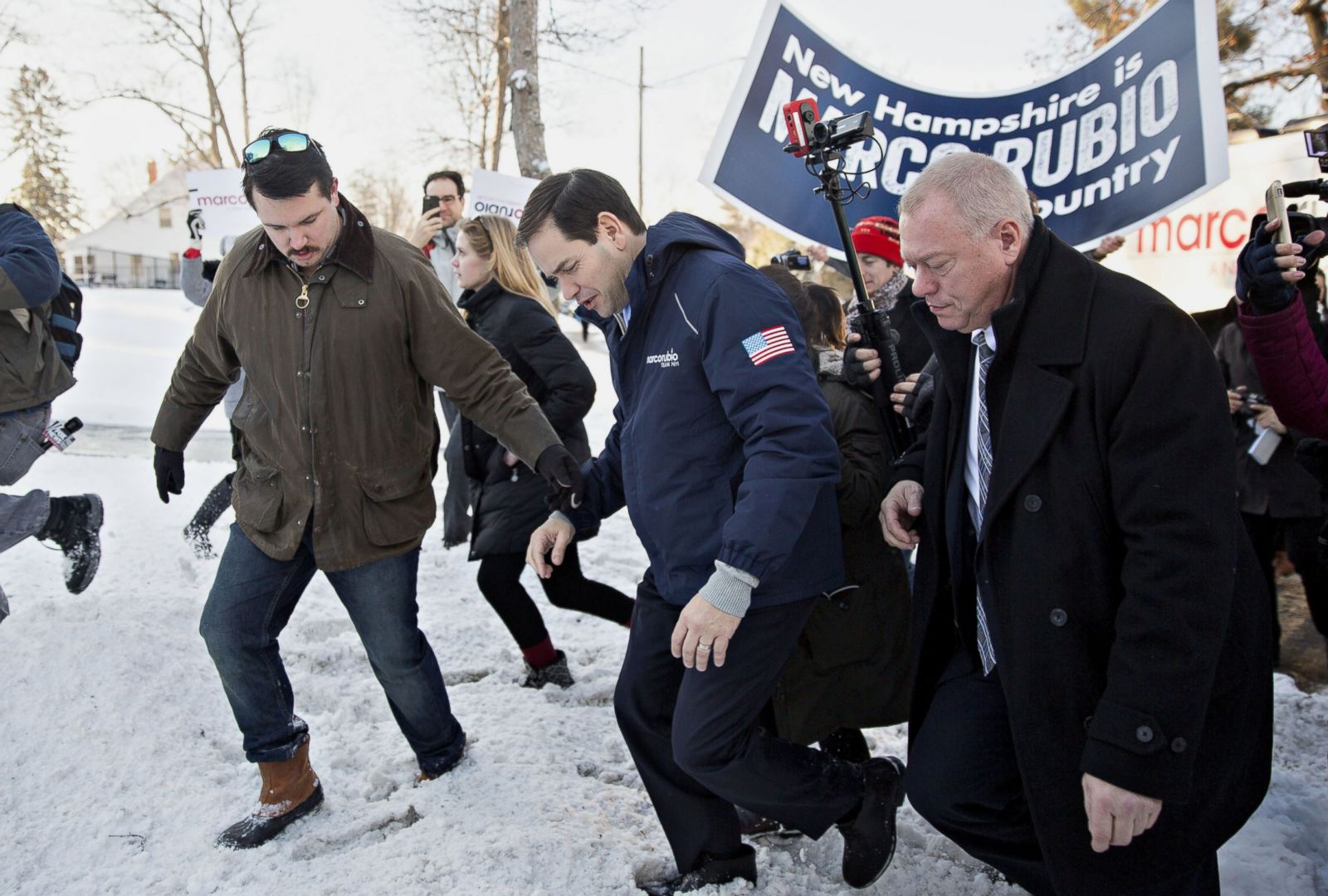 The New Hampshire Primary Race Photos | Image #191 - ABC News