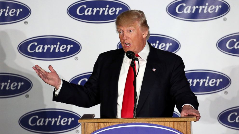 300 Carrier Jobs Trump Touts for Indiana Were Never Moving to Mexico ...