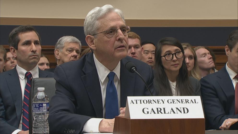 Attorney General Merrick Garland blasts conspiracy theories about Trump ...
