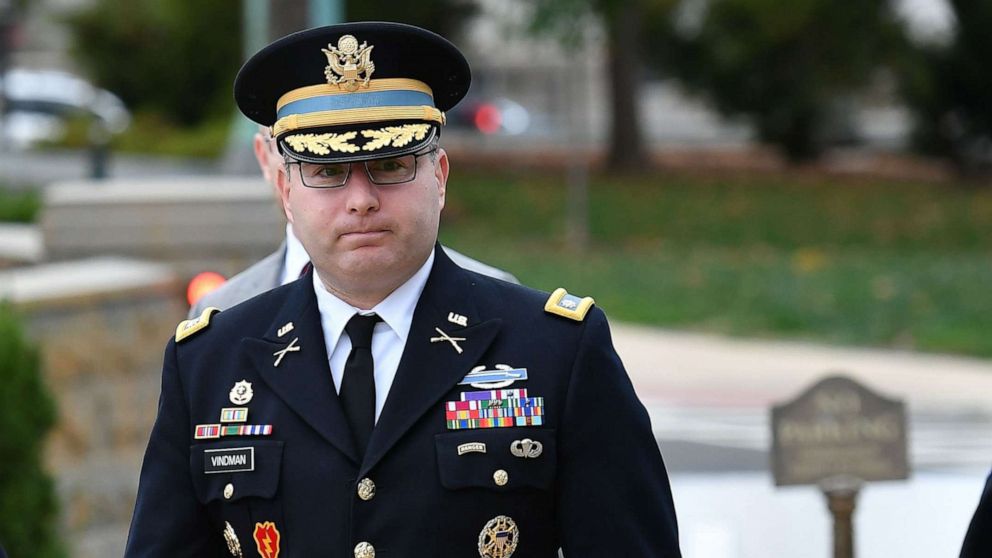 White House Official Testifies He Warned Trumps Ukraine Request Could