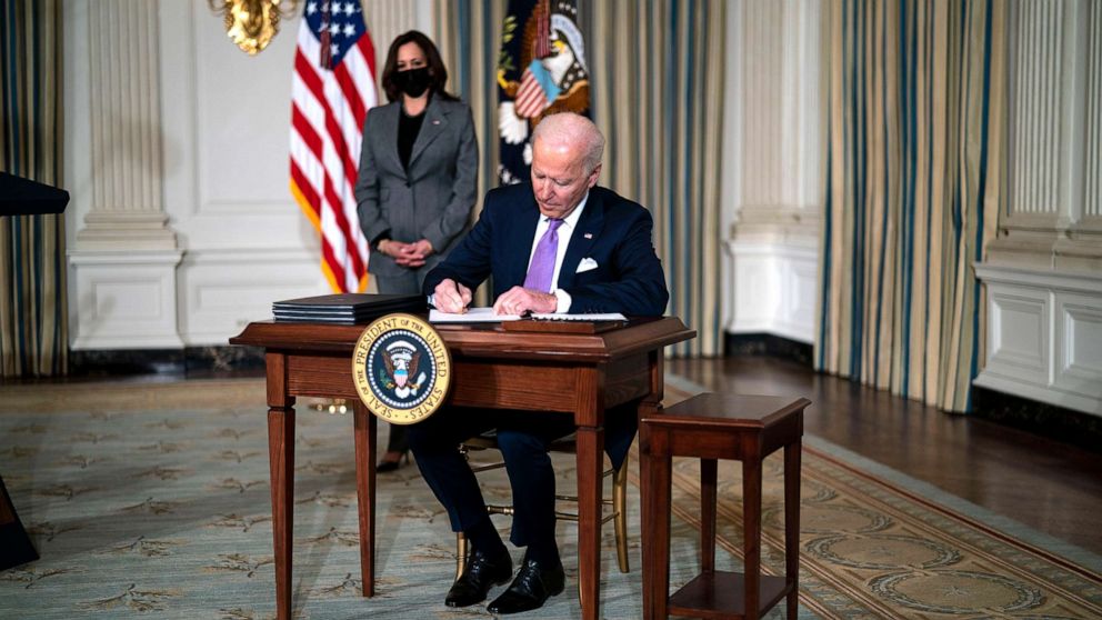 All of Biden's executive orders, and other notable actions, so far ...