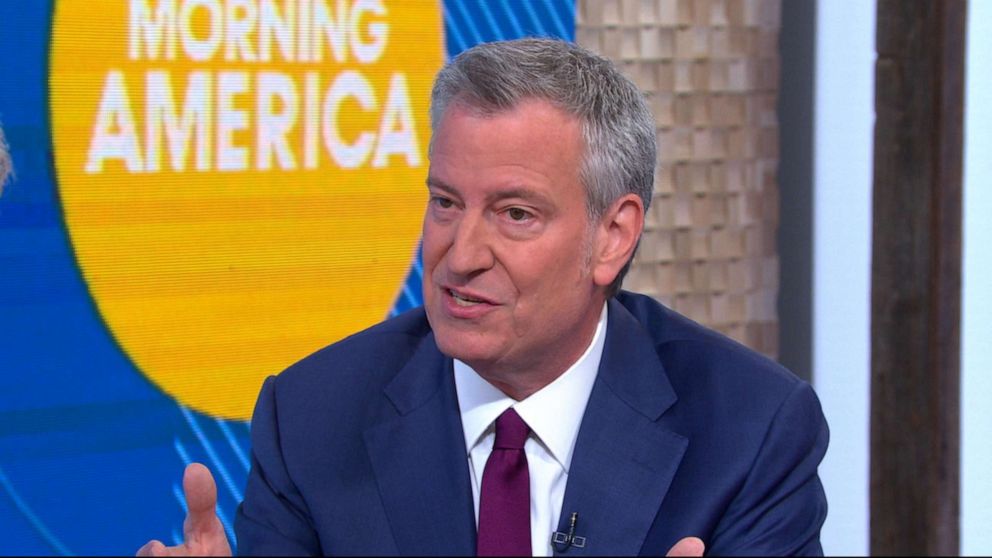 New York City Mayor Bill de Blasio announces 2020 presidential bid ...