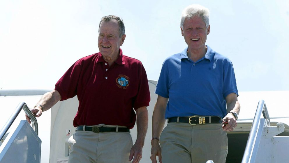 'Dear Bill': Clinton reads heartfelt letter from President George H.W ...