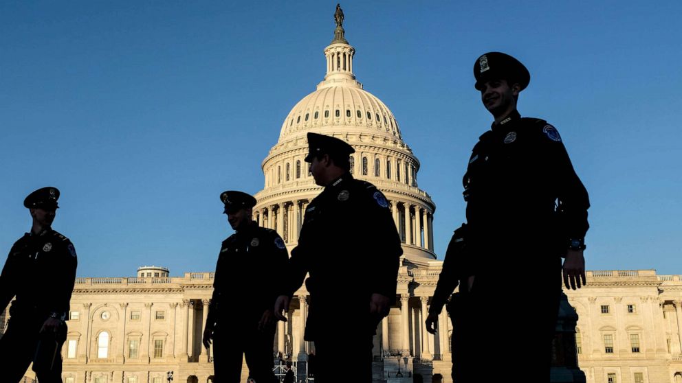 Capitol Police Focus On Threat Investigations Staffing Fully