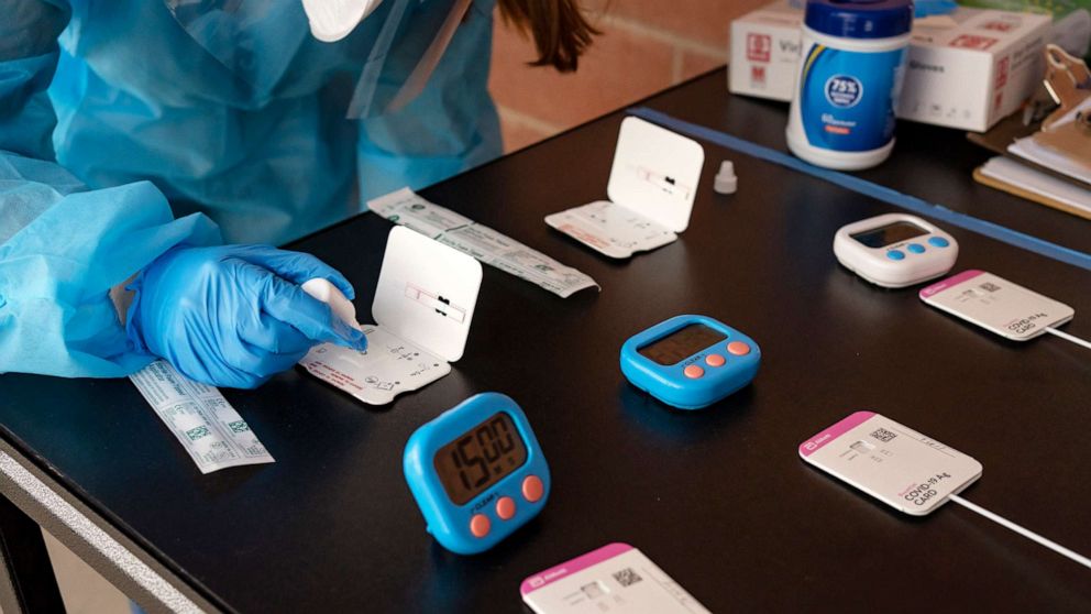 White House promises more rapid COVID-19 tests amid supply shortage ...