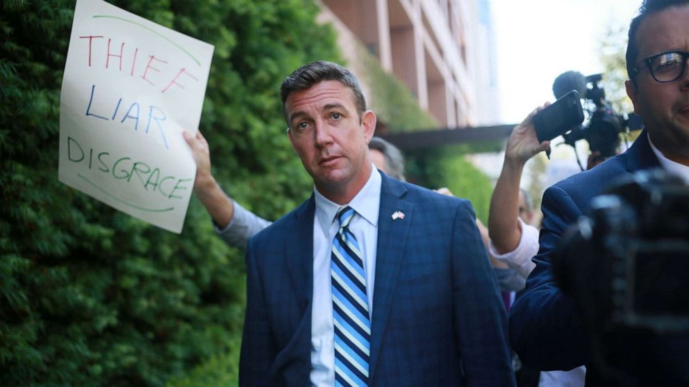Rep. Duncan Hunter accused of using campaign funds to lead 'series of ...