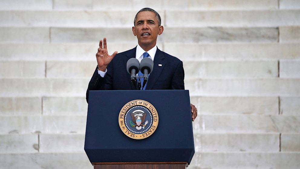 March on Washington: Obama Vows That 'We Will Win These Fights' - ABC News March on Washington: Obama Vows That 'We Will Win These Fights' - ABC News