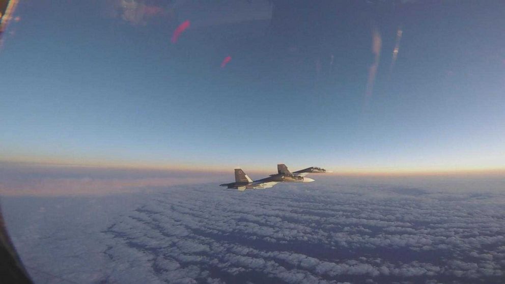 New videos show intercepts of Russian fighter jets - ABC News