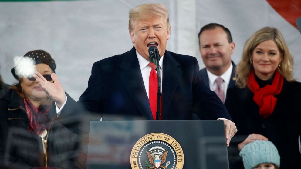 Trump touts himself as a 'stronger defender' against abortion at March ...