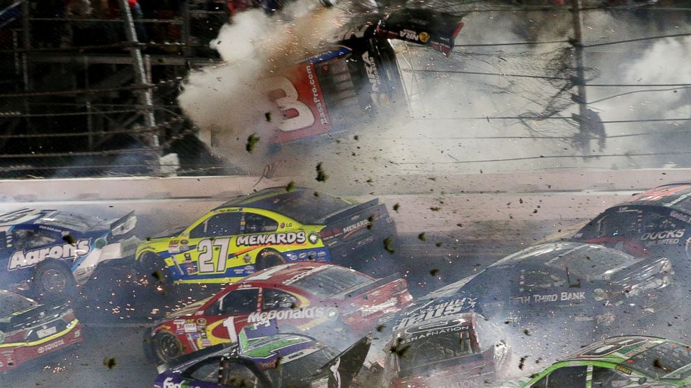 NASCAR Race Ends With Scary Crash as Austin Dillon's Car Goes Airborne ...