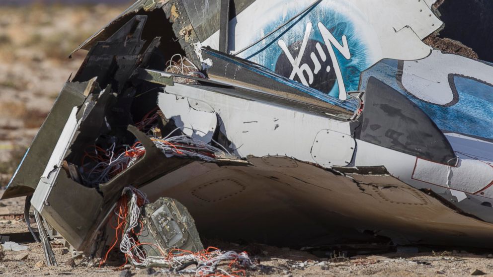 Virgin Galactic Spacecraft Crash Investigation Could Take a Year - ABC News