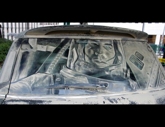 Dirty Car Art Picture | Photos: Dirty Car Art - ABC News