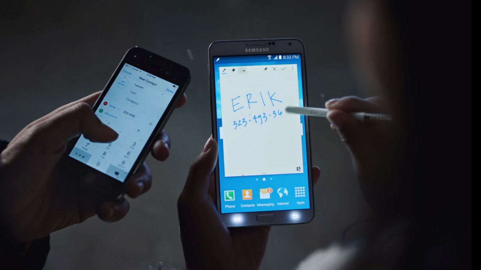 Samsung Mobile Advert